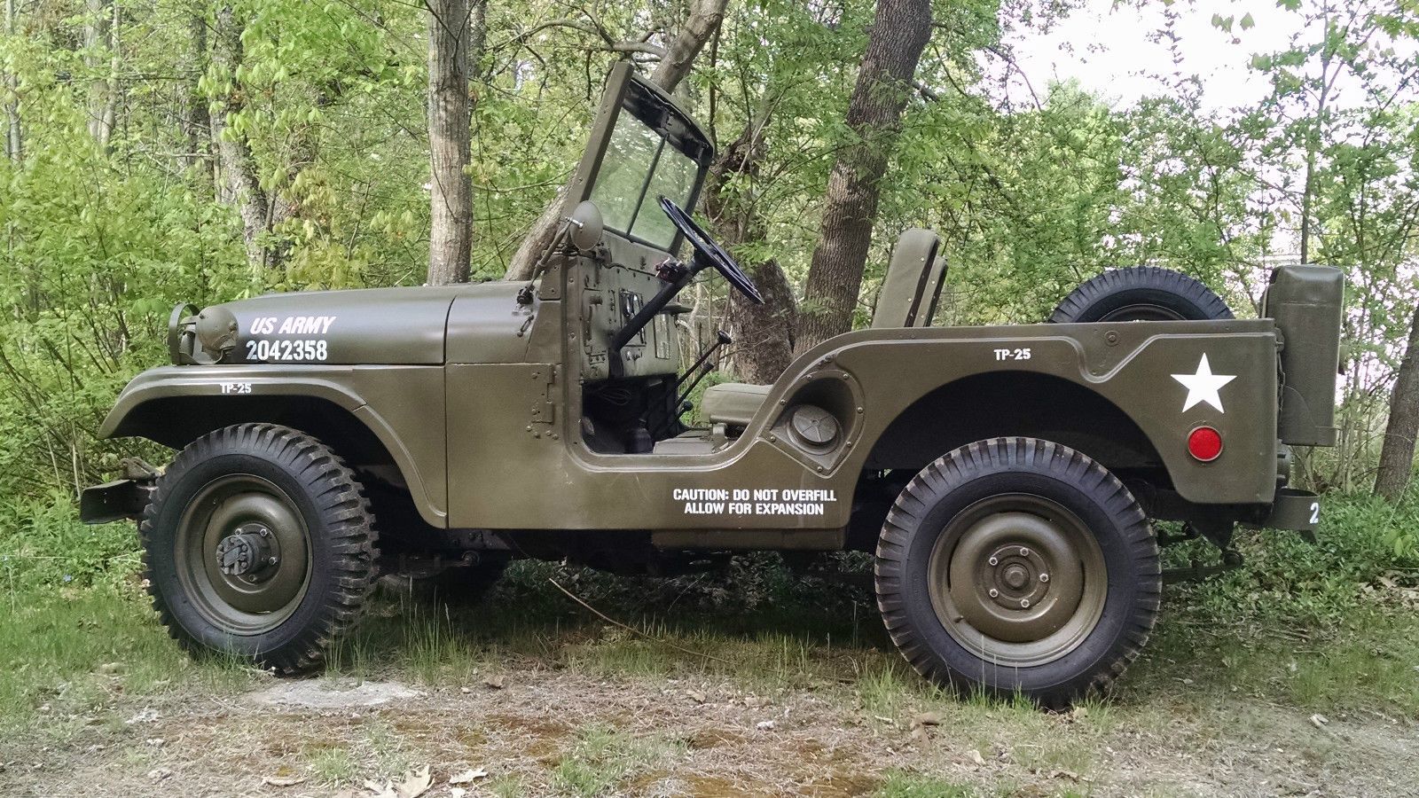 1953 Willys M38A1 Jeep Korean War na prodej