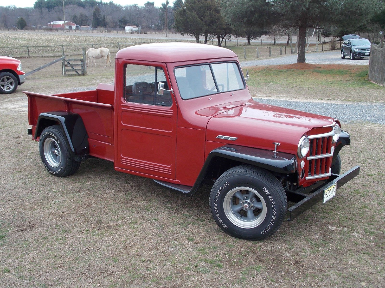 1962 Willys/Jeep Pickup Street Rod; 350 Chevy na prodej
