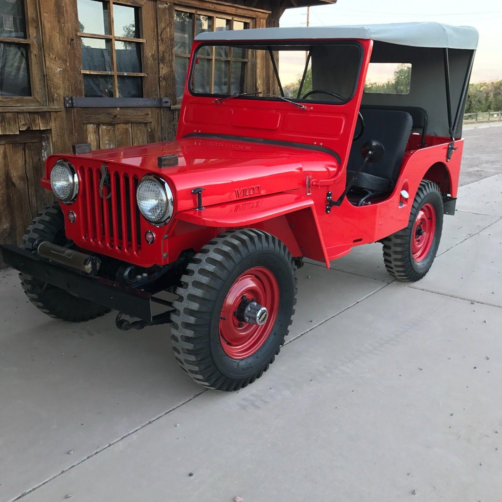 1952 Willys CJ3A na prodej