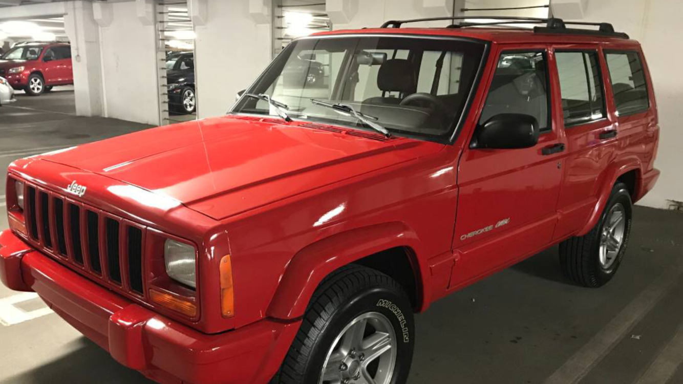 2000 Jeep Cherokee Classic “Flame Red” na prodej