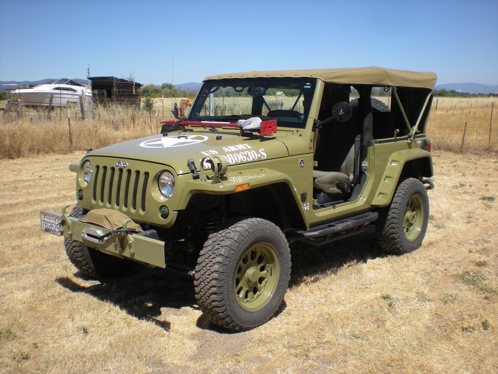 2013 Jeep Wrangler Rubicon Armytribute na prodej
