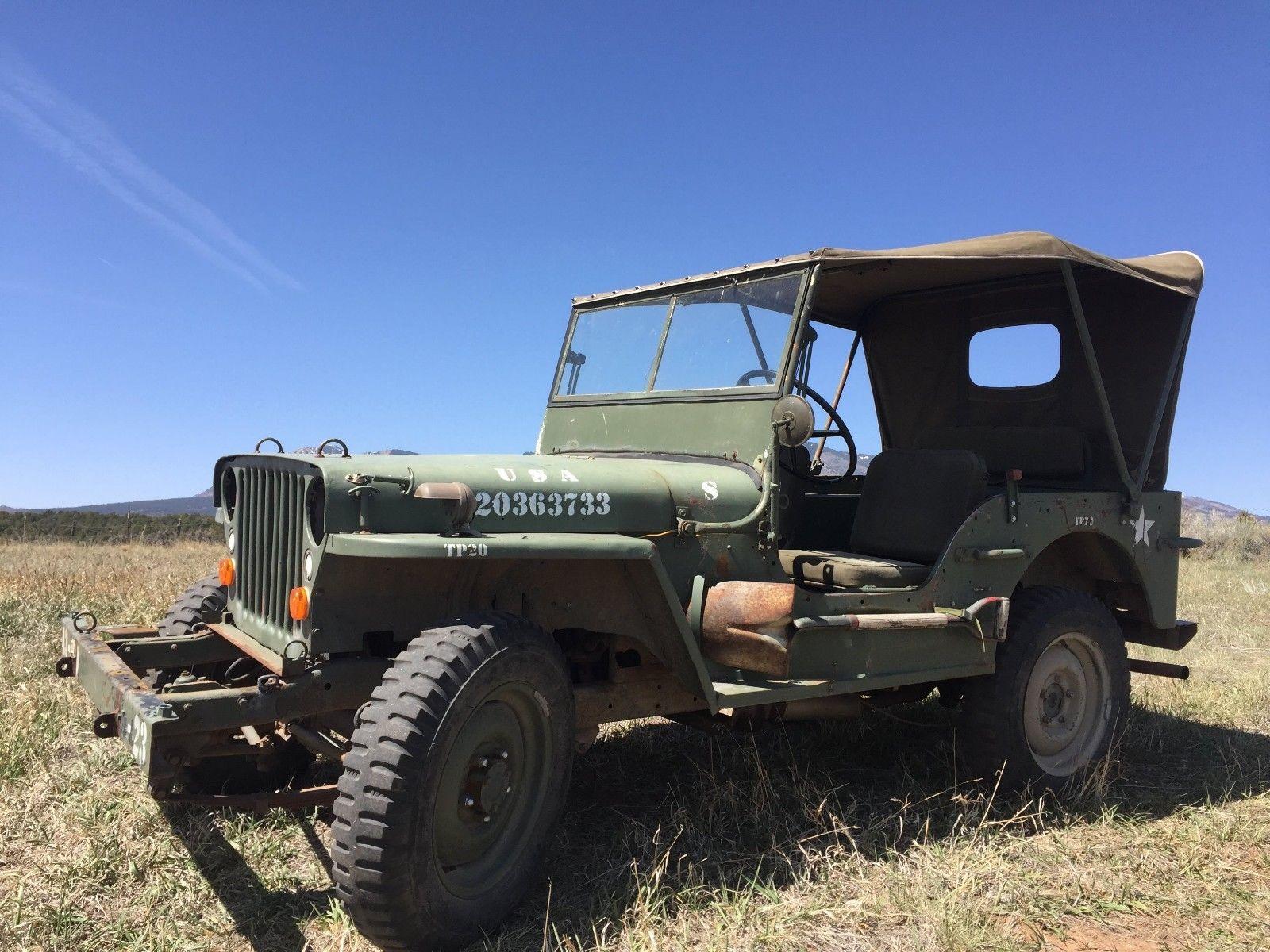 1944 Jeep Willys MB Diesel na prodej