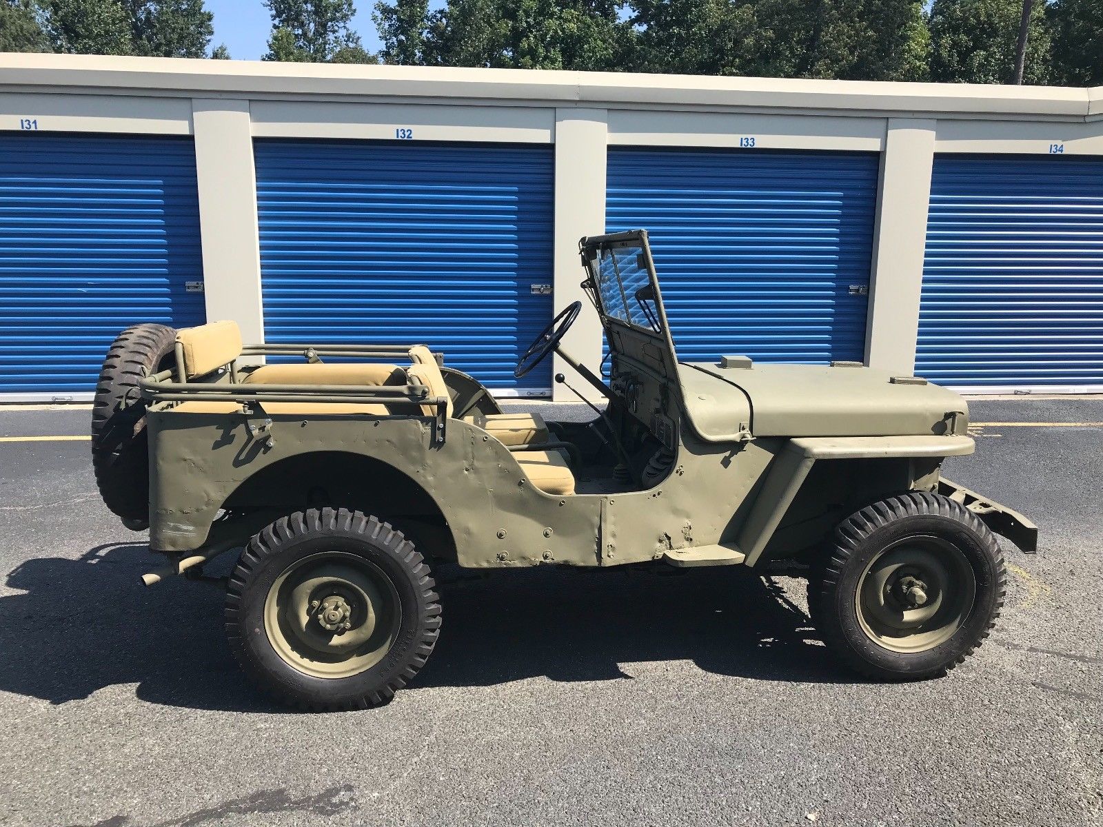 1945 Jeep Willys MB WW2 na prodej