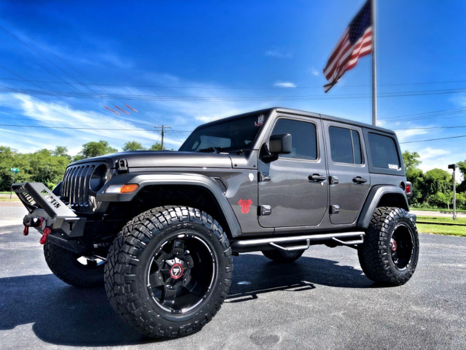 2018 Jeep Wrangler JL Custom Granite Hardtop Leather 24S EVO 37″s na prodej