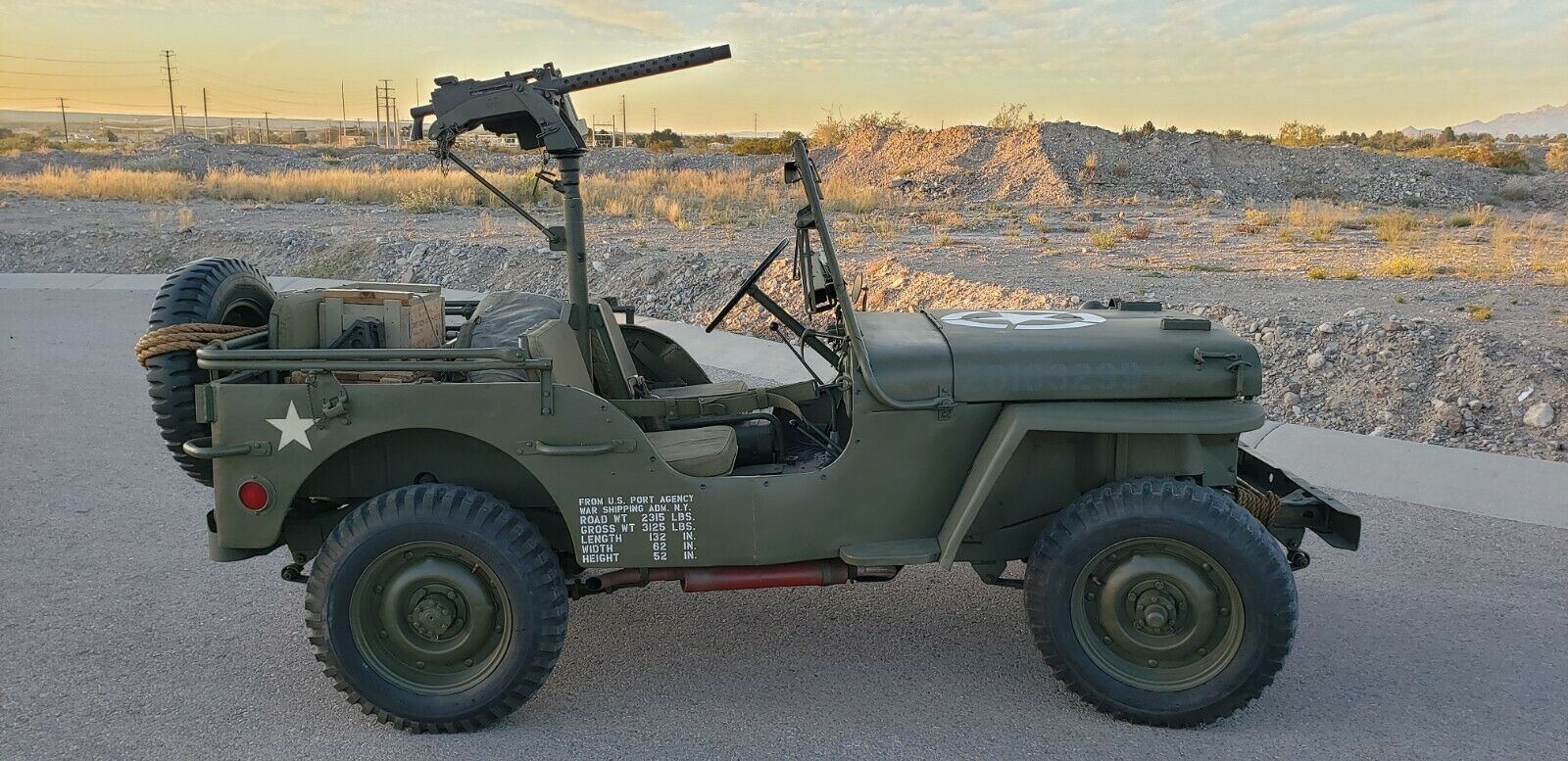 1942 Ford GPW WW2 na prodej