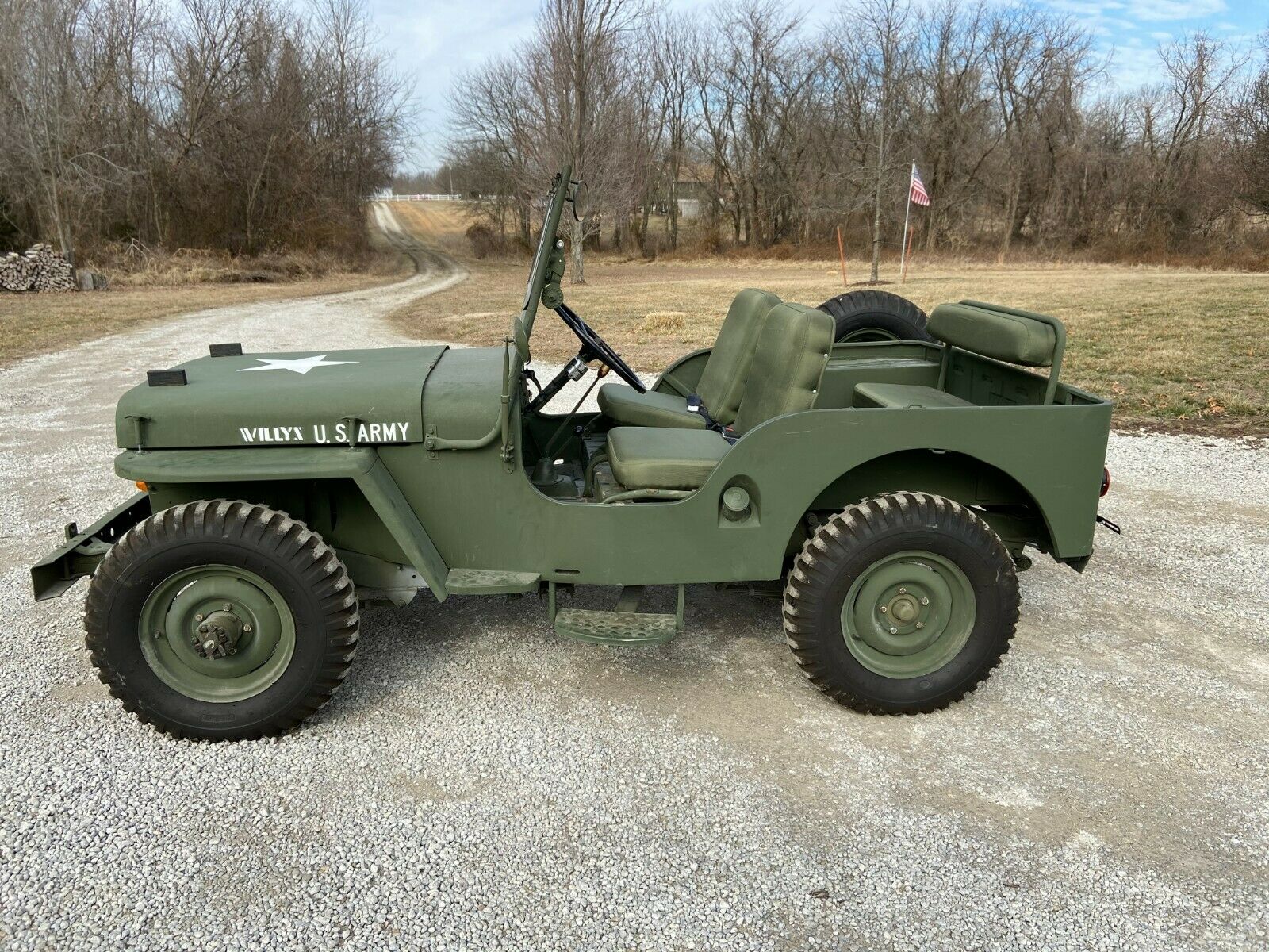 1948 Jeep Willys CJ2A na prodej