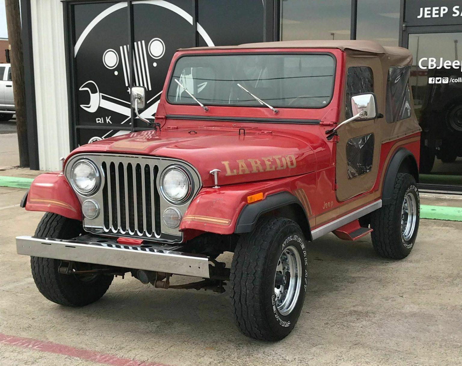 1986 Jeep CJ7 Laredo na prodej