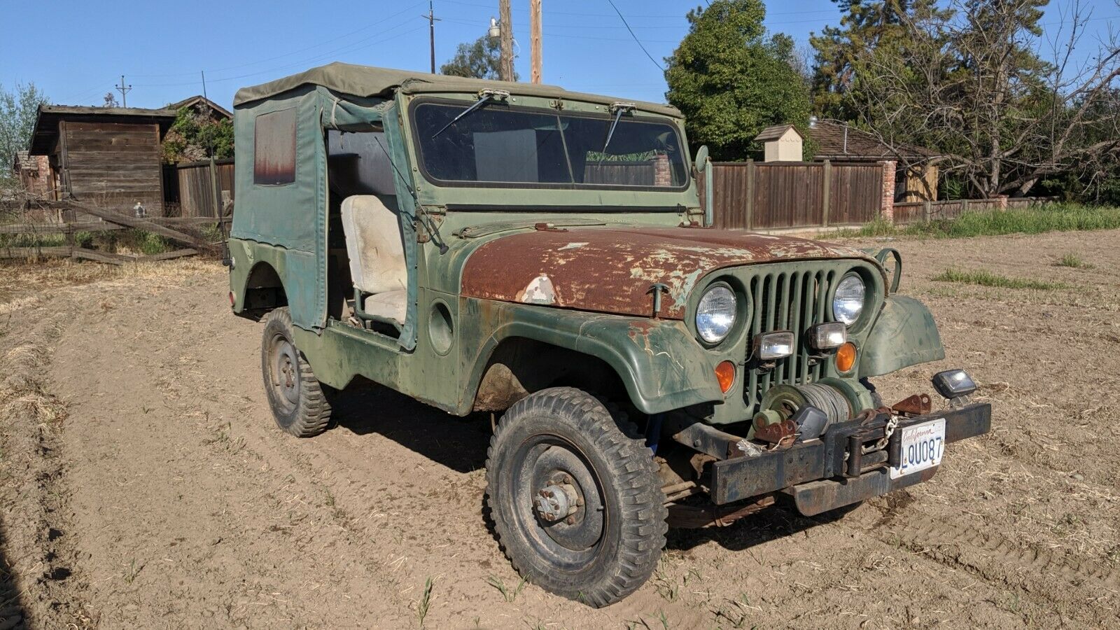 1962 Jeep Willys M170 na prodej