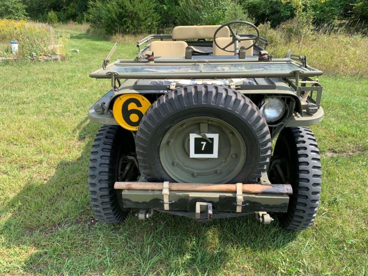 WW2 Jeep Willys MB British Airborne na prodej