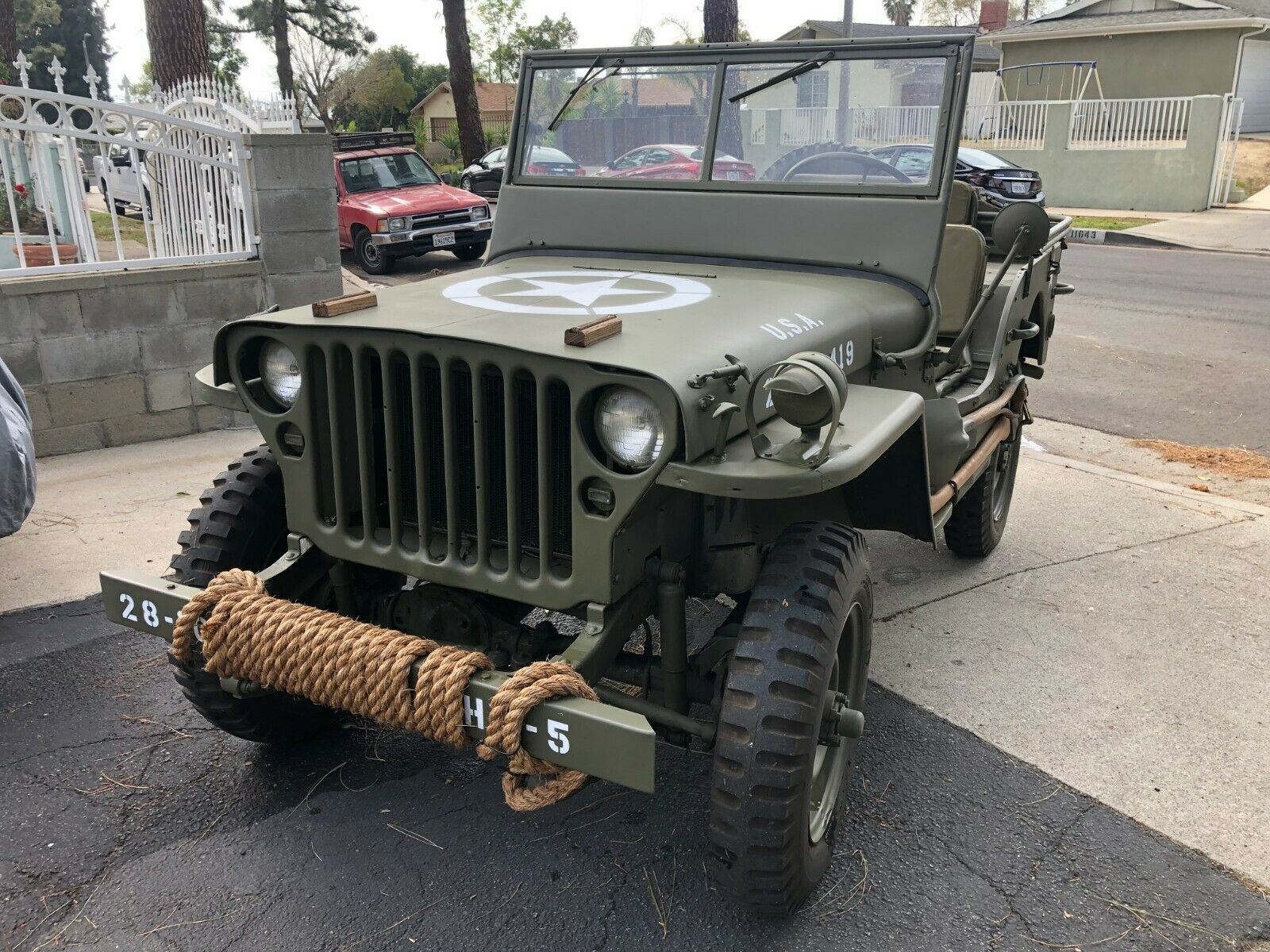 1944 Jeep Willys MB Millinery WW2 na prodej