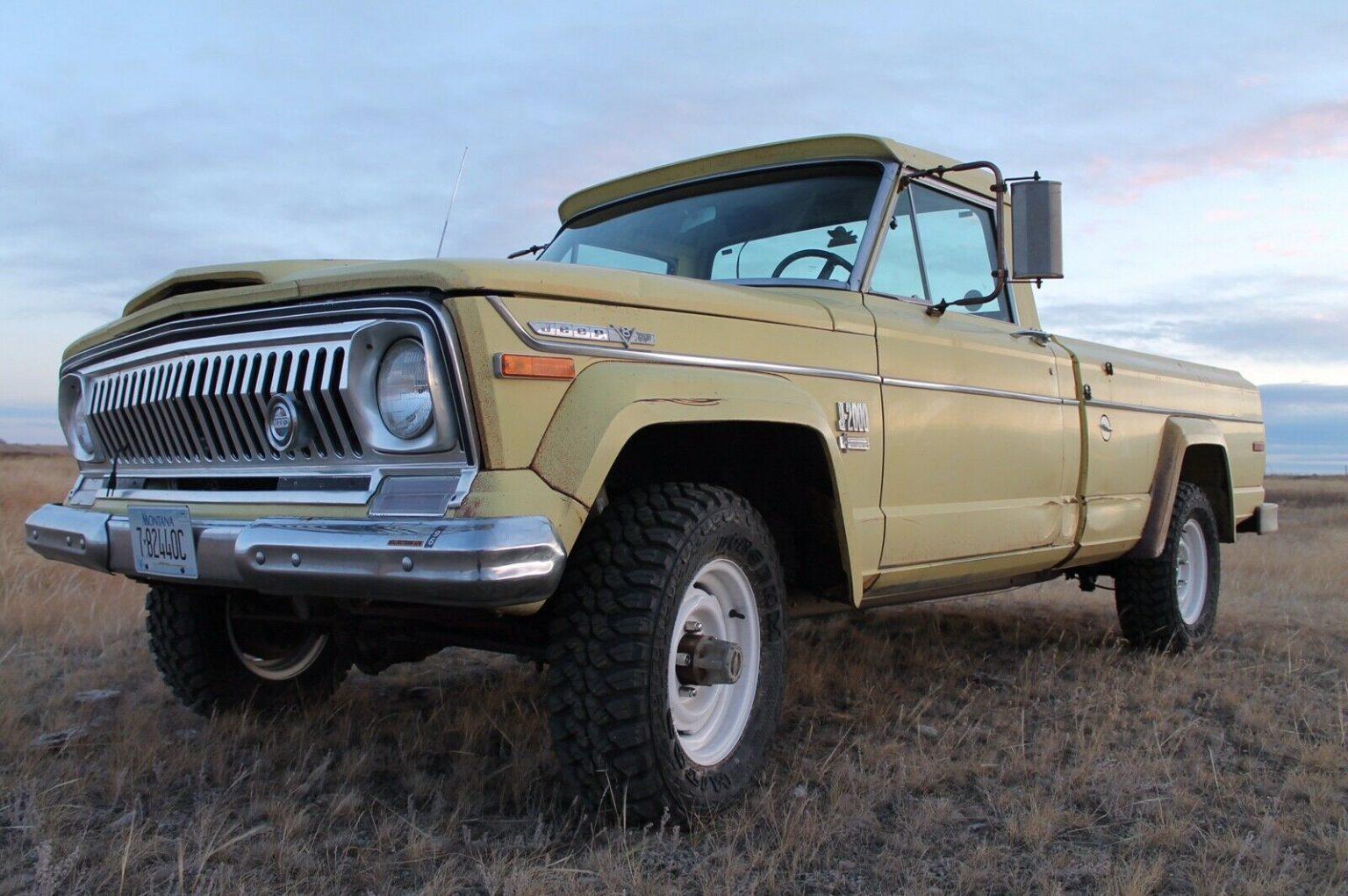 1972 Jeep J2000 custom na prodej