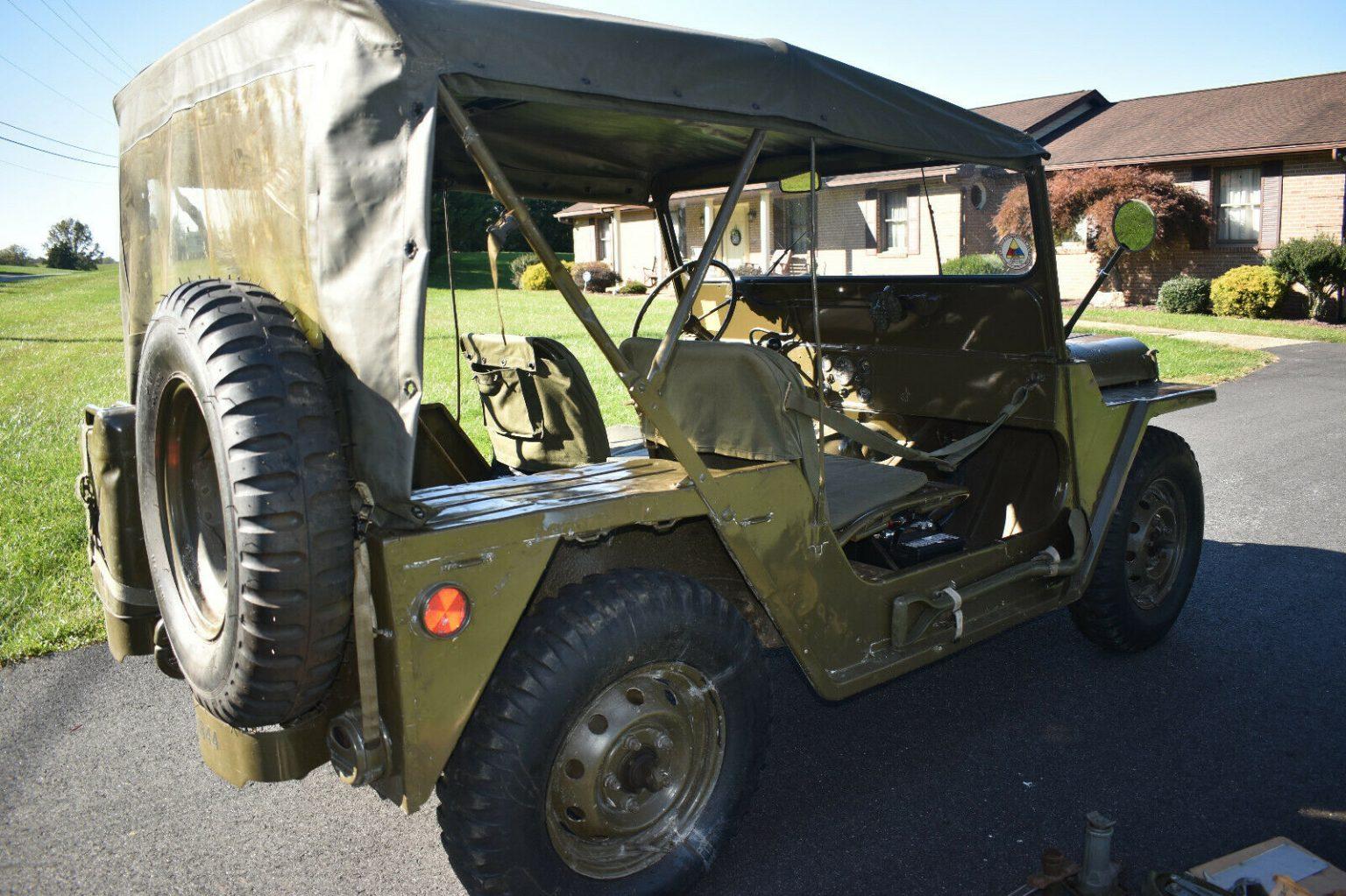 1962 M151 “mutt” Built BY Kaiser JEEP USED During THE Vietnam ERA na prodej