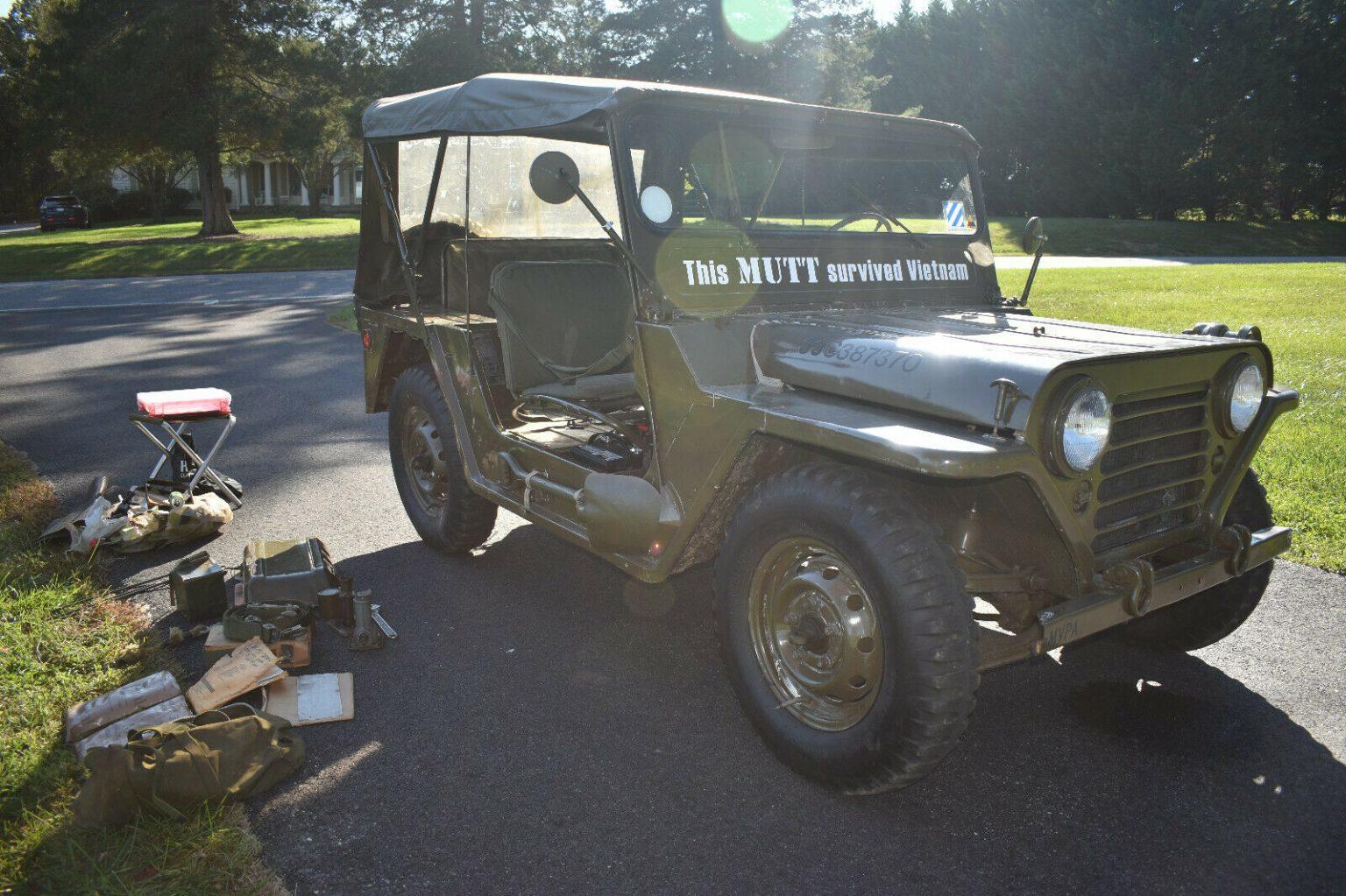 1962 M151 “mutt” Built BY Kaiser JEEP USED During THE Vietnam ERA na prodej
