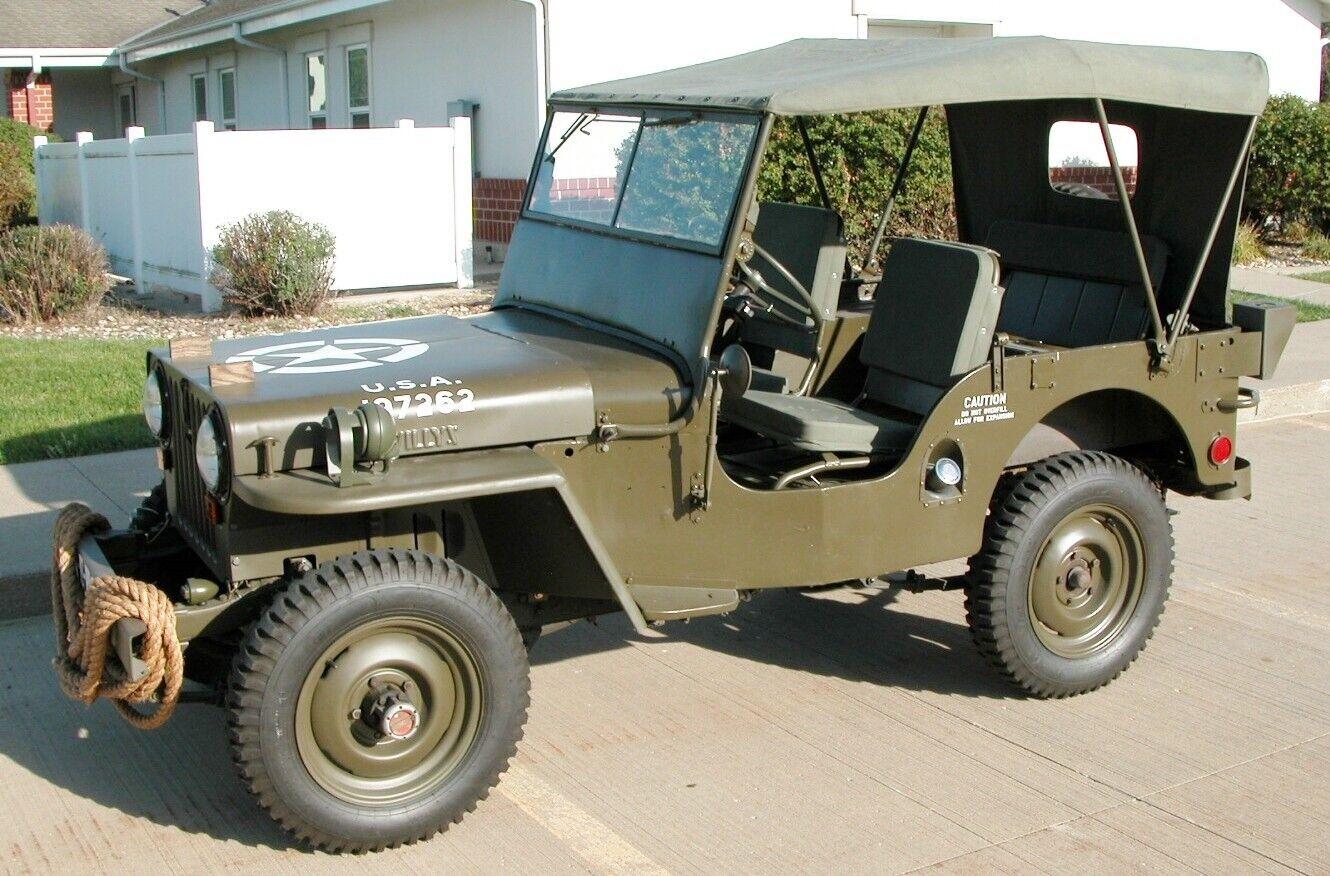 1948 Jeep Willys CJ2A WWII Jeep na prodej