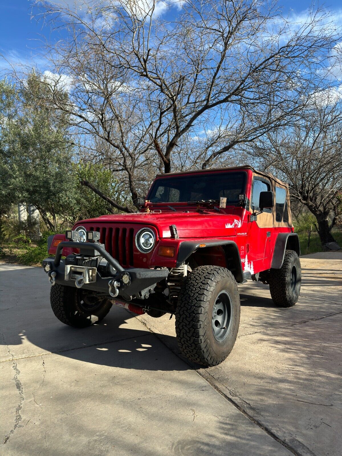 1998 Jeep Wrangler TJ na prodej